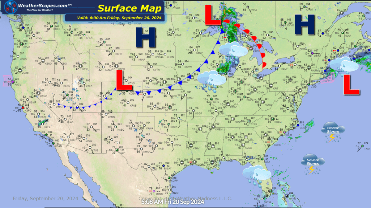 Daily Maps Friday September 20th, 2024 – Weather Made Fun and Exciting!