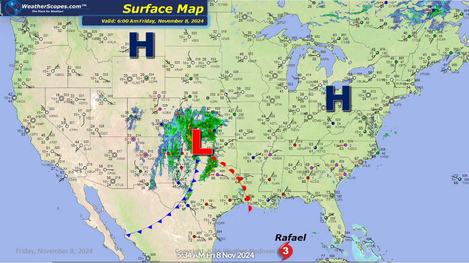 Daily Maps Friday November 8th, 2024 – Weather Made Fun and Exciting!